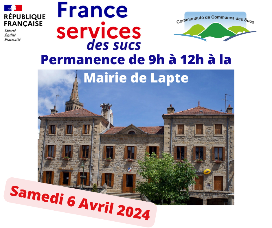 Actualités - FRANCE SERVICE DES SUCS - Permanence - Actualité illiwap ... Actualités - FRANCE SERVICE DES SUCS - Permanence - Actualité illiwap ...